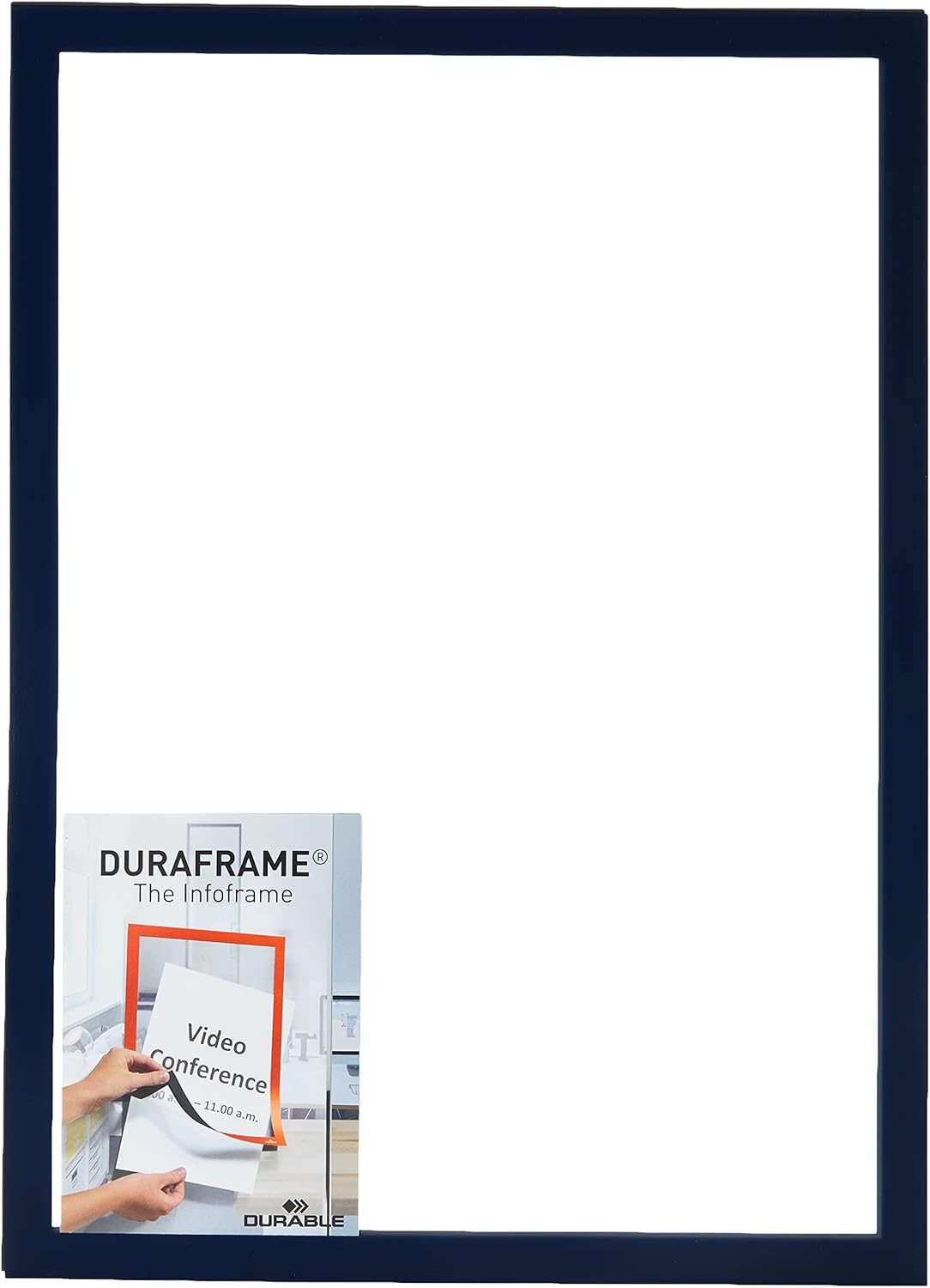 Durable DURAFRAME Magnetic Frame | A3 Format In Dark Blue | Pack of 5 ...
