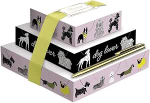 Amazon.com: Lady Jayne Sketched Pets Dog Lover, Stacked Notepads Set ...