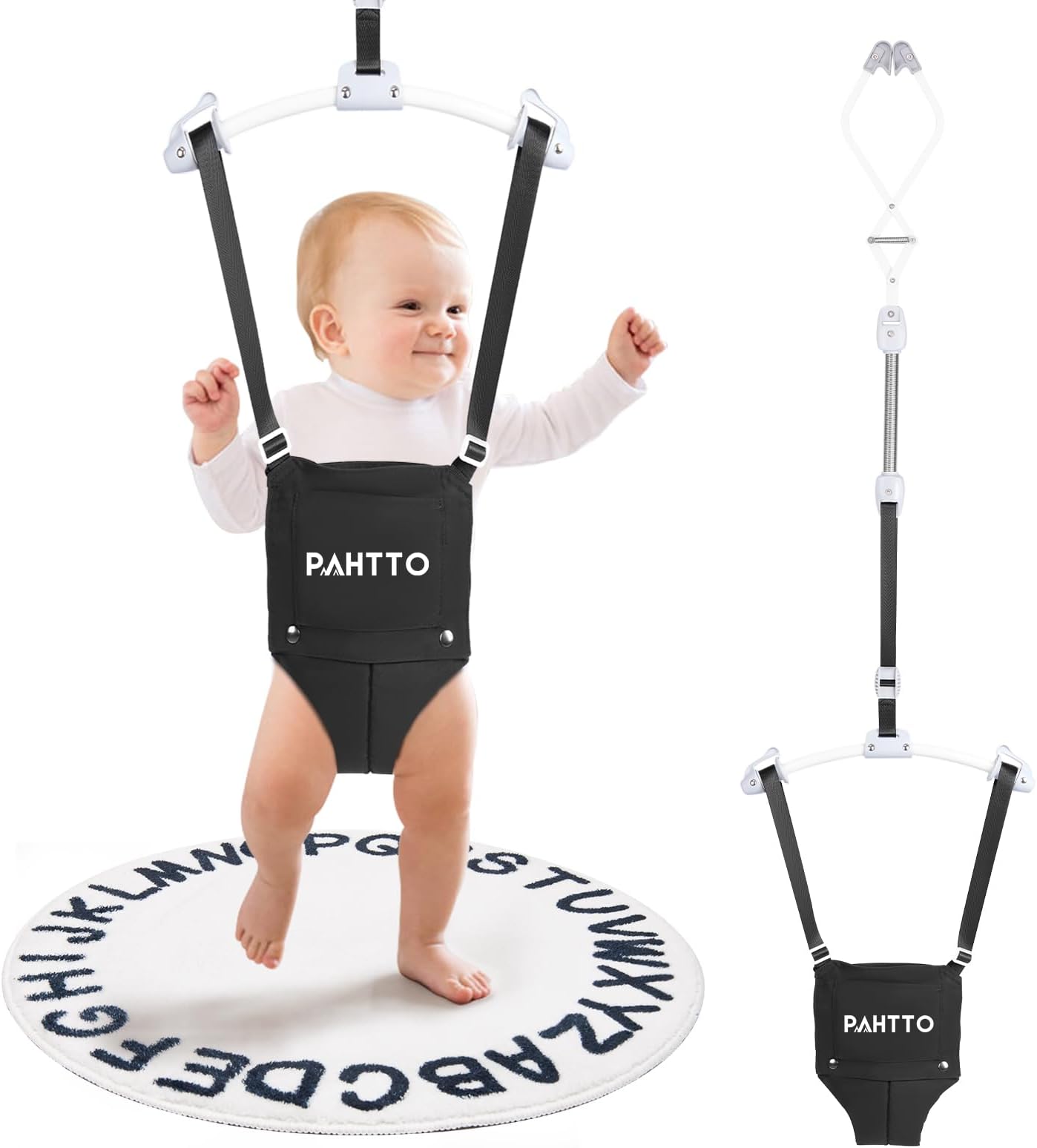 Amazon.com : PAHTTO Baby Door Jumper with Soft Rug, Durable Toddler ...