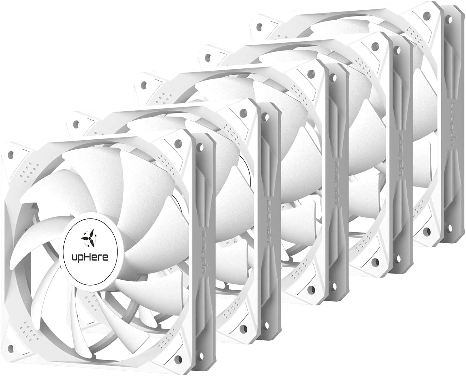 upHere Long Life Computer Case Fan 120mm Cooling Case Fan for Computer ...