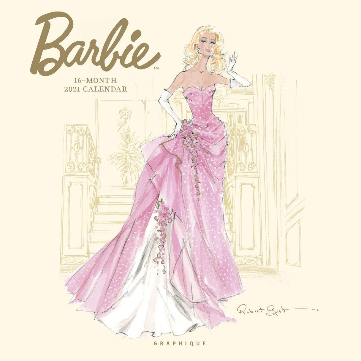 Amazon.com : Graphique Classic Barbie Wall Calendar - 16-Month 2021 ...