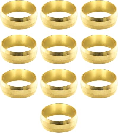 15mm Compression Brass Olives - Pack of 10 (15MM) : Amazon.co.uk ...