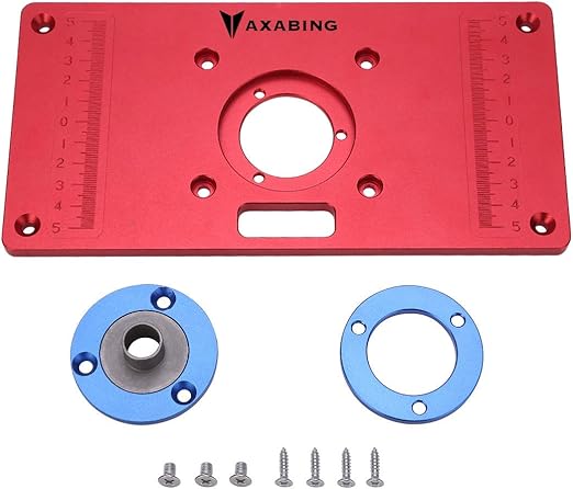 Aluminum Router Table Insert Plate - Trim Router Table Plate ...
