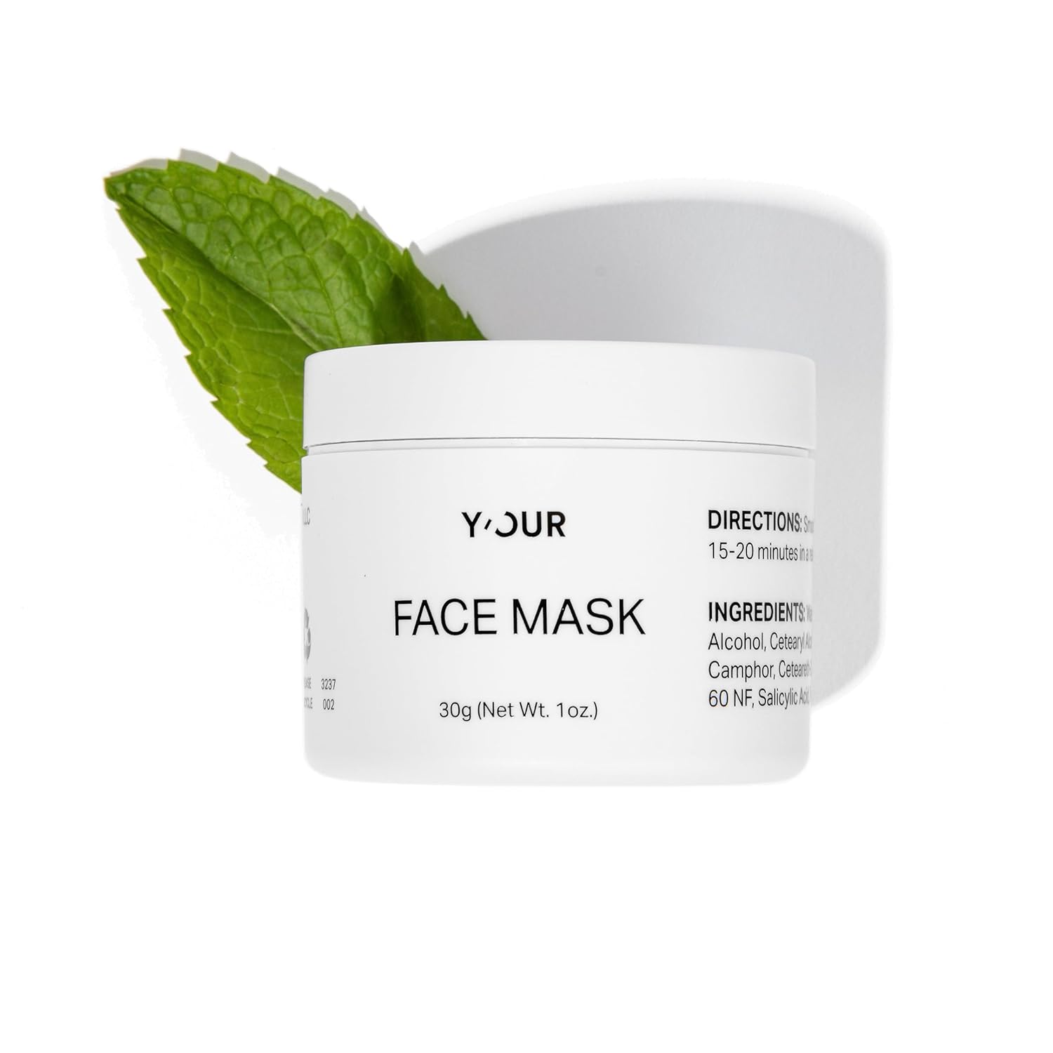 Amazon.com : Y’OUR Purifying Detox Face Mask - Blackhead, Whiteheads ...