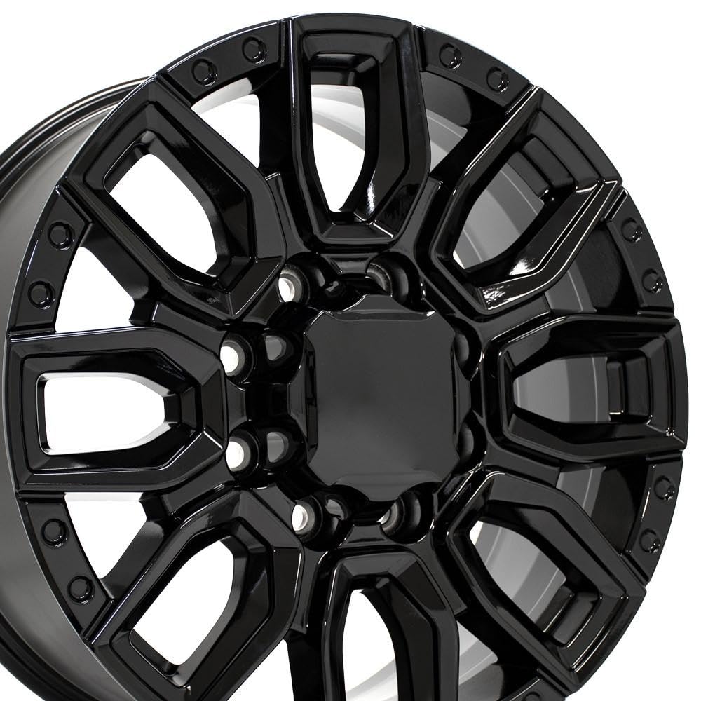 Amazon.com: OE Wheels CV97B 20 Inch Rim Fits GMC Sierra 2500/3500 ...