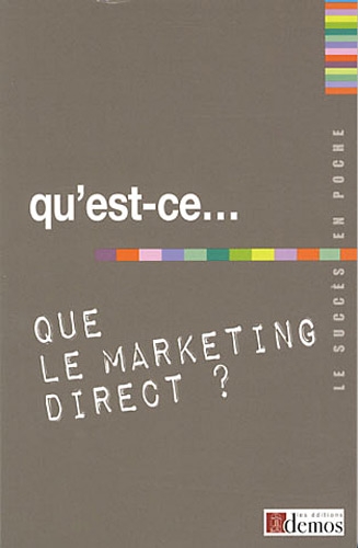 Amazon.com: Qu Est Ce Que le Marketing Direct: 9782362410772: Collectif ...