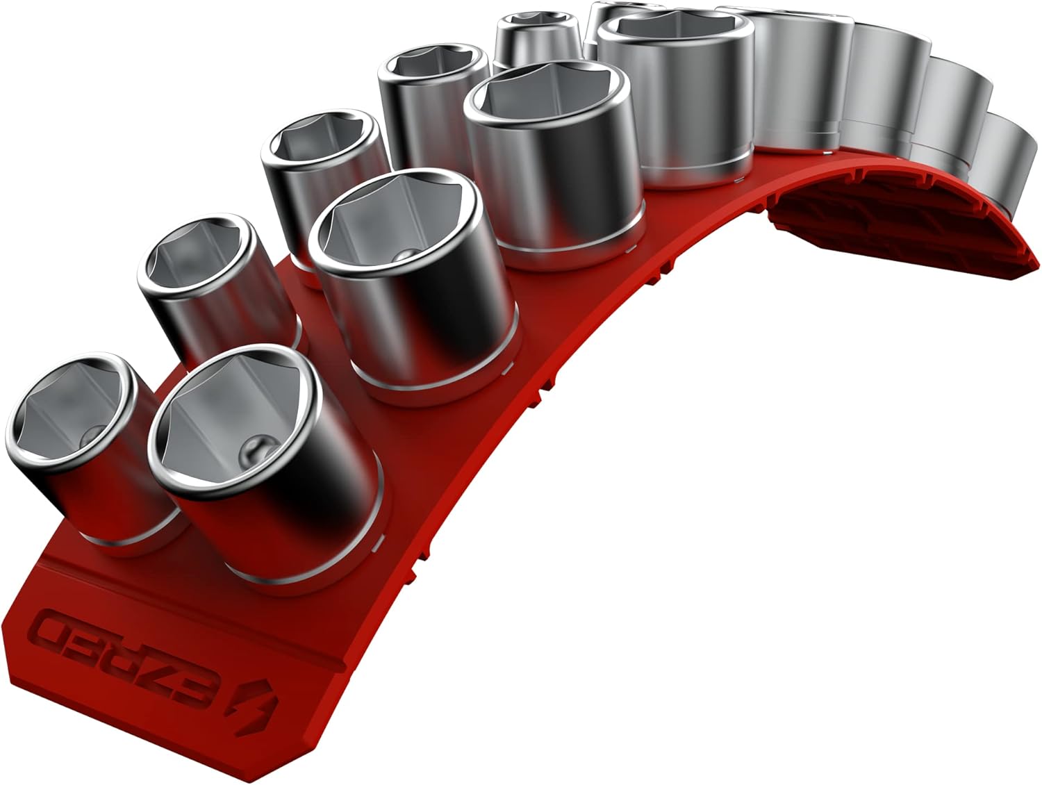 Amazon.com: EZRED 3/8" Magnetic Flexible Socket Holder Holds 18 Sockets ...
