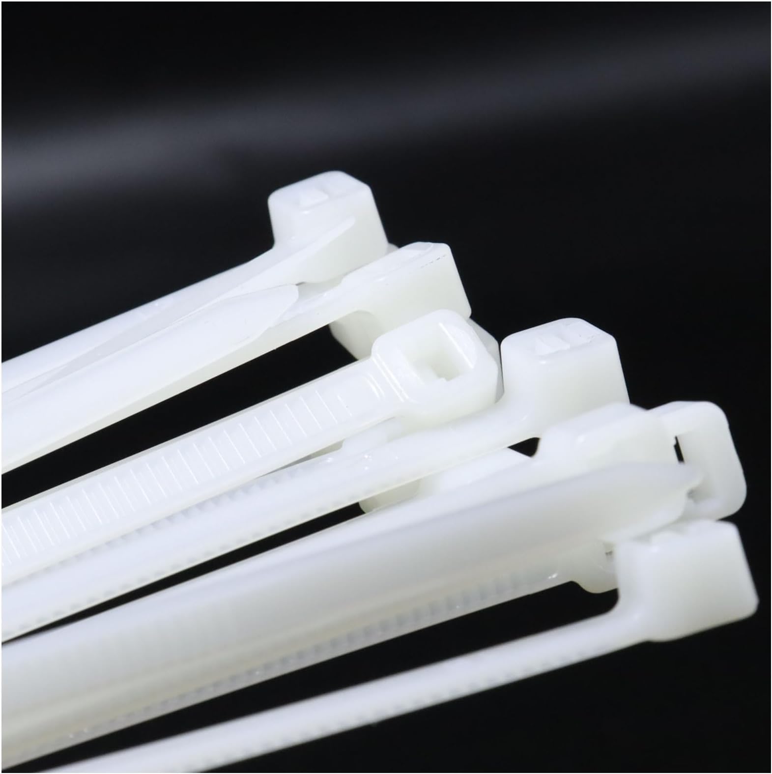 Amazon.com: 15 inch zip ties white cable ties 100pcs large outdoor uv ...