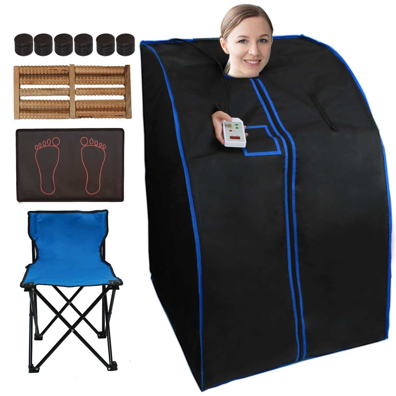 Buy Karpevta Portable Infrared Spa 39 Inch Height Portable Sauna Tent ...