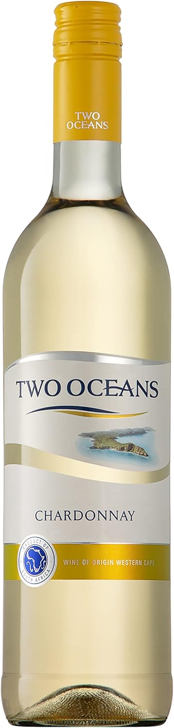 Two Oceans Chardonnay 2021, 75cl, South African Unoaked Chardonnay ...
