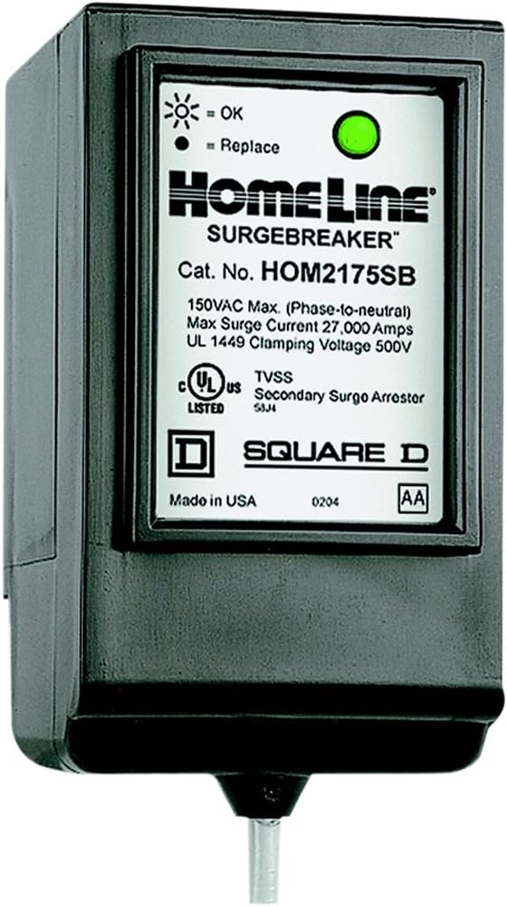 Amazon.com: Square D - HOM2175SB Homeline SurgeBreaker, Surge ...