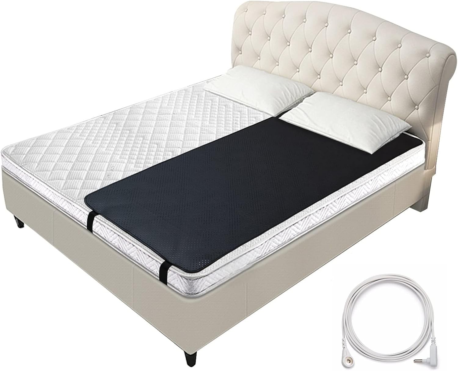 Amazon.com: Grounding Mattress Pad for Earthing Conductive Grounding ...