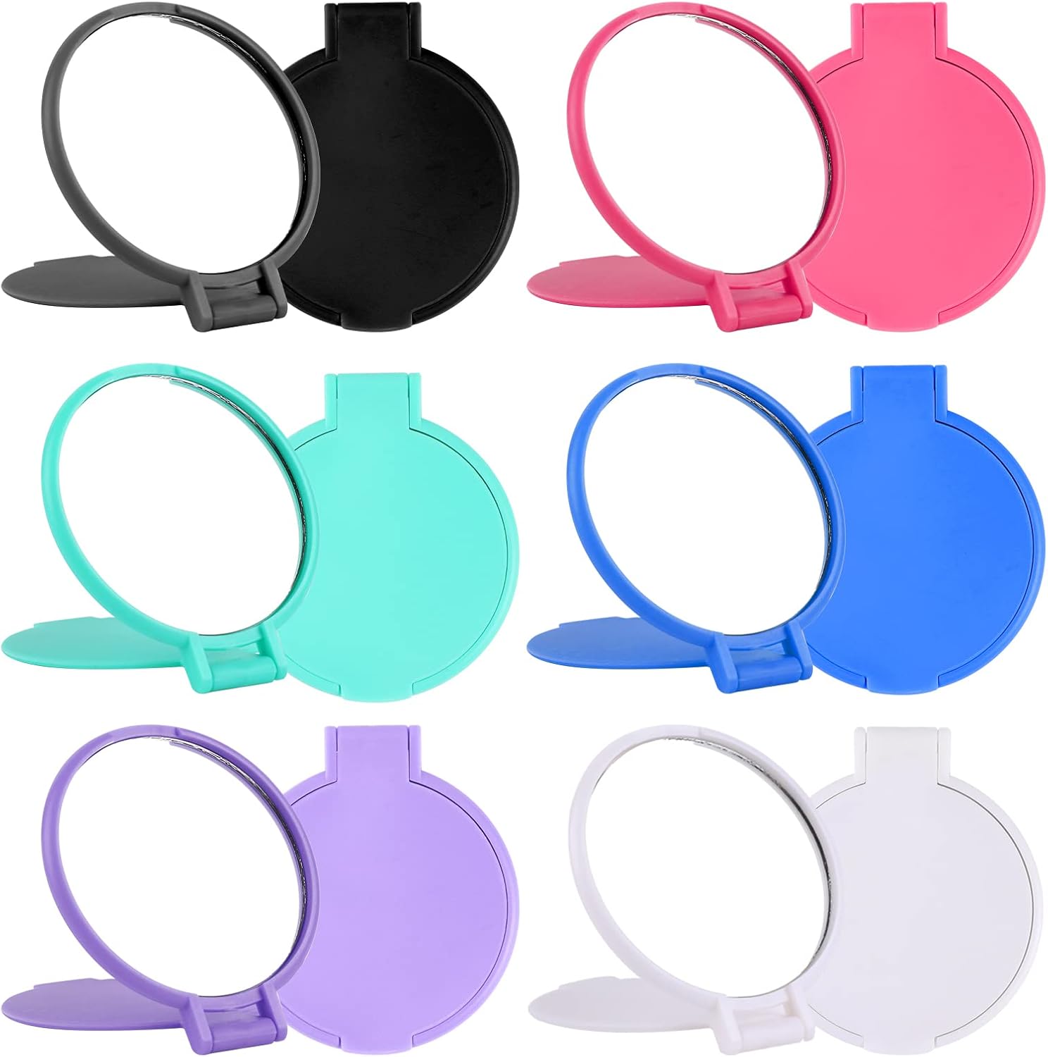 Amazon.com: KALIONE 12 Pack Compact Mirror, Cute Portable Mirror ...
