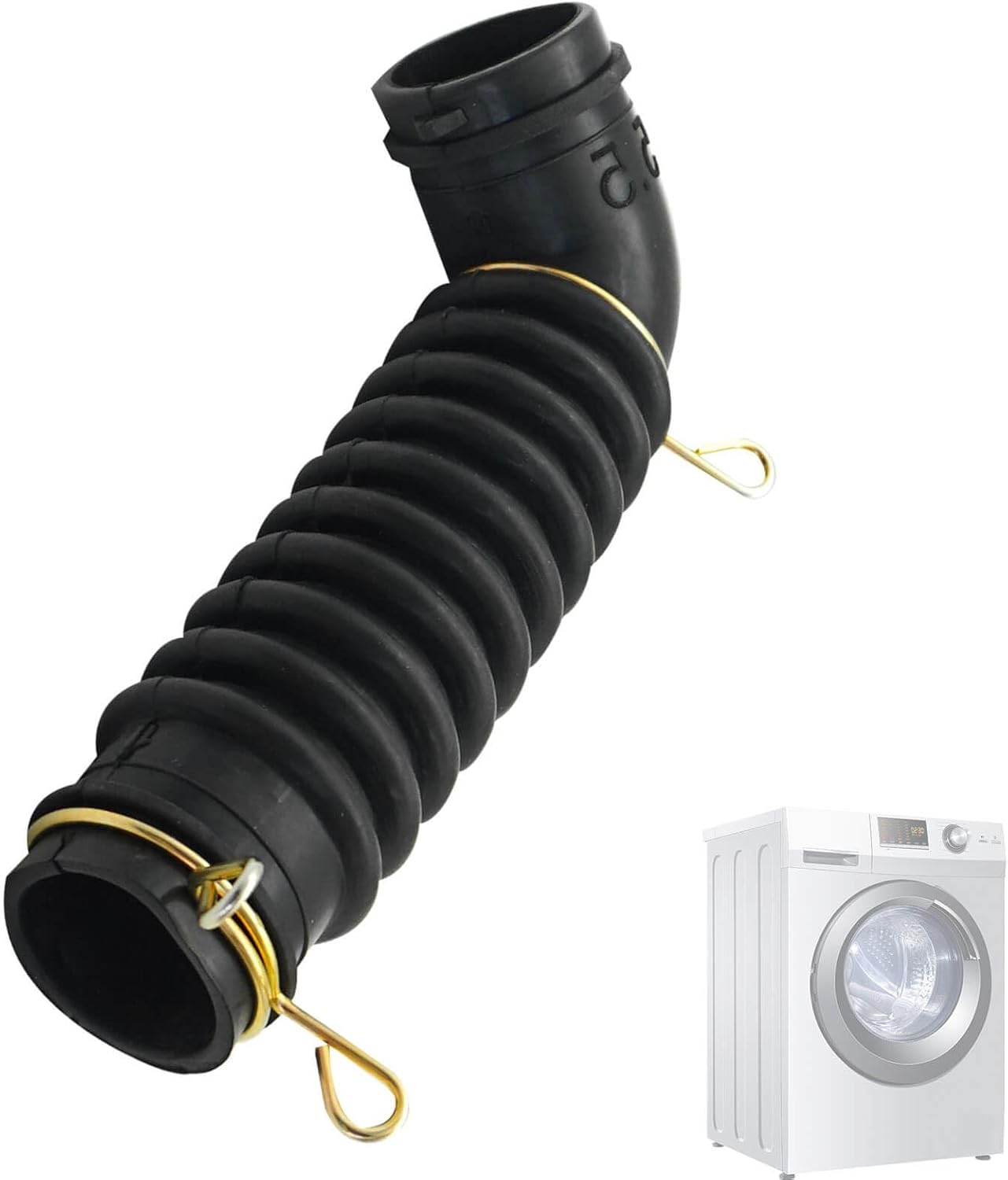 Amazon.com: AEM75152901 Washer Drain Hose Compatible With LG, Kenmore ...