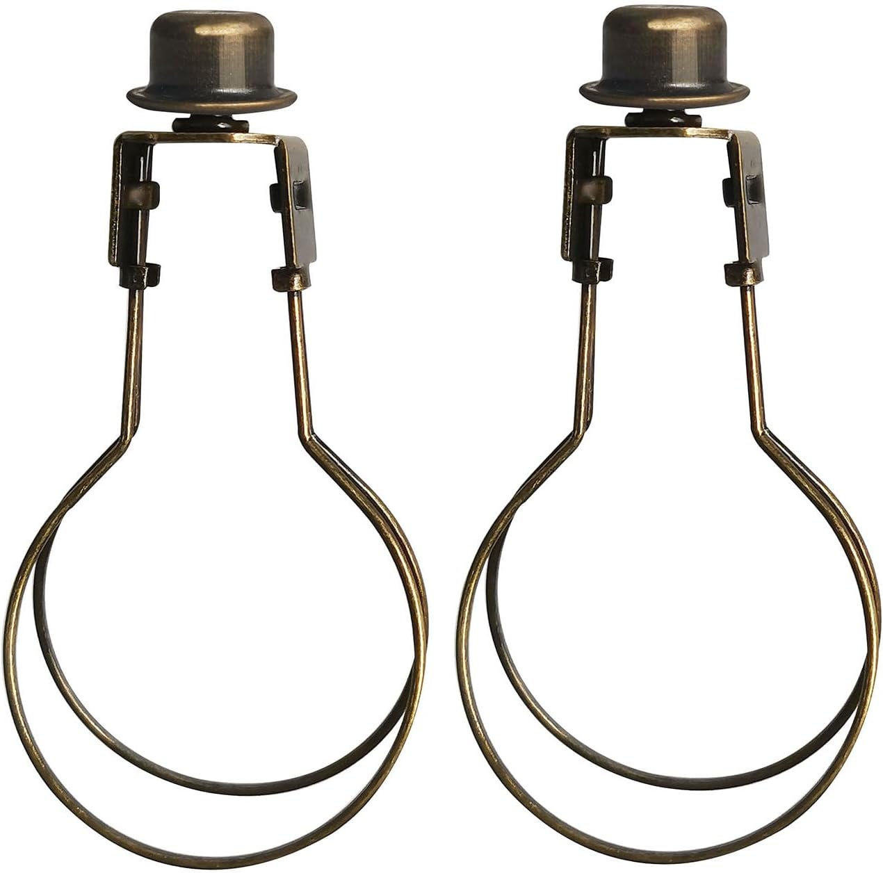 Lamp Shade Bulb Clip Adapter Clip on with Shade Attaching Finial ...