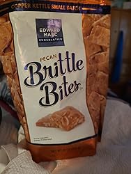 Amazon.com : Edward Marc Chocolatier Peanut Brittle Bites, 16 oz ...