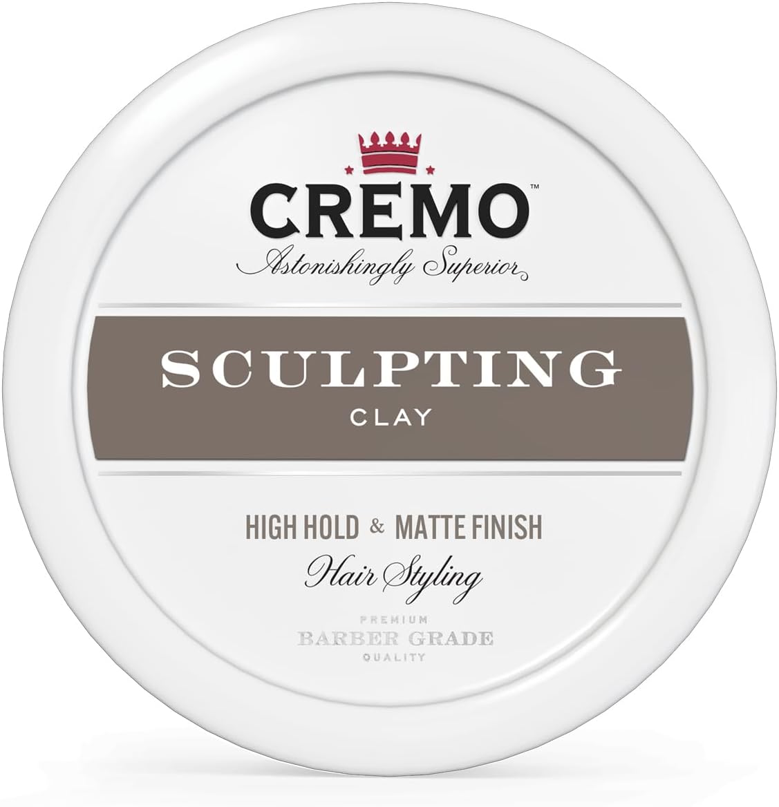 Amazon.com : Cremo Premium Barber Grade Hair Styling Sculpting Clay ...