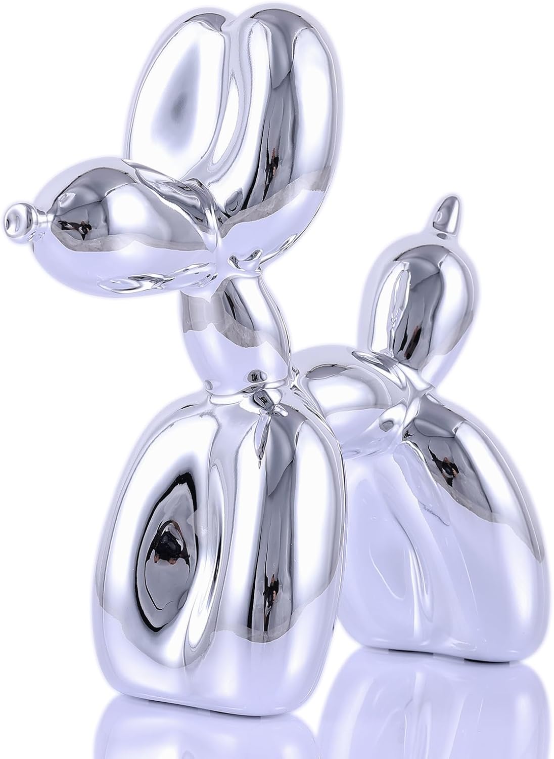 Amazon.com: XIAOMAGG Silver Balloon Dog Decor - Animal, Shelf, Preppy ...
