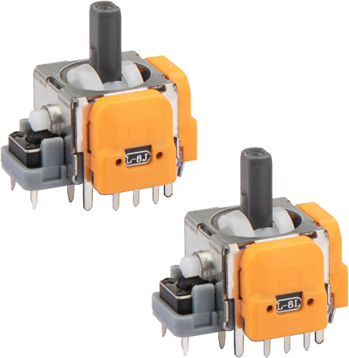 Amazon.com: RGEEK 2Pack Hall Effect 3D Analog Stick Joystick ...