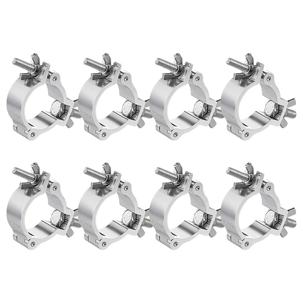 8PCS WorldLite Premium Stage Lights Truss Clamp, 2 Inch Aluminum Truss ...