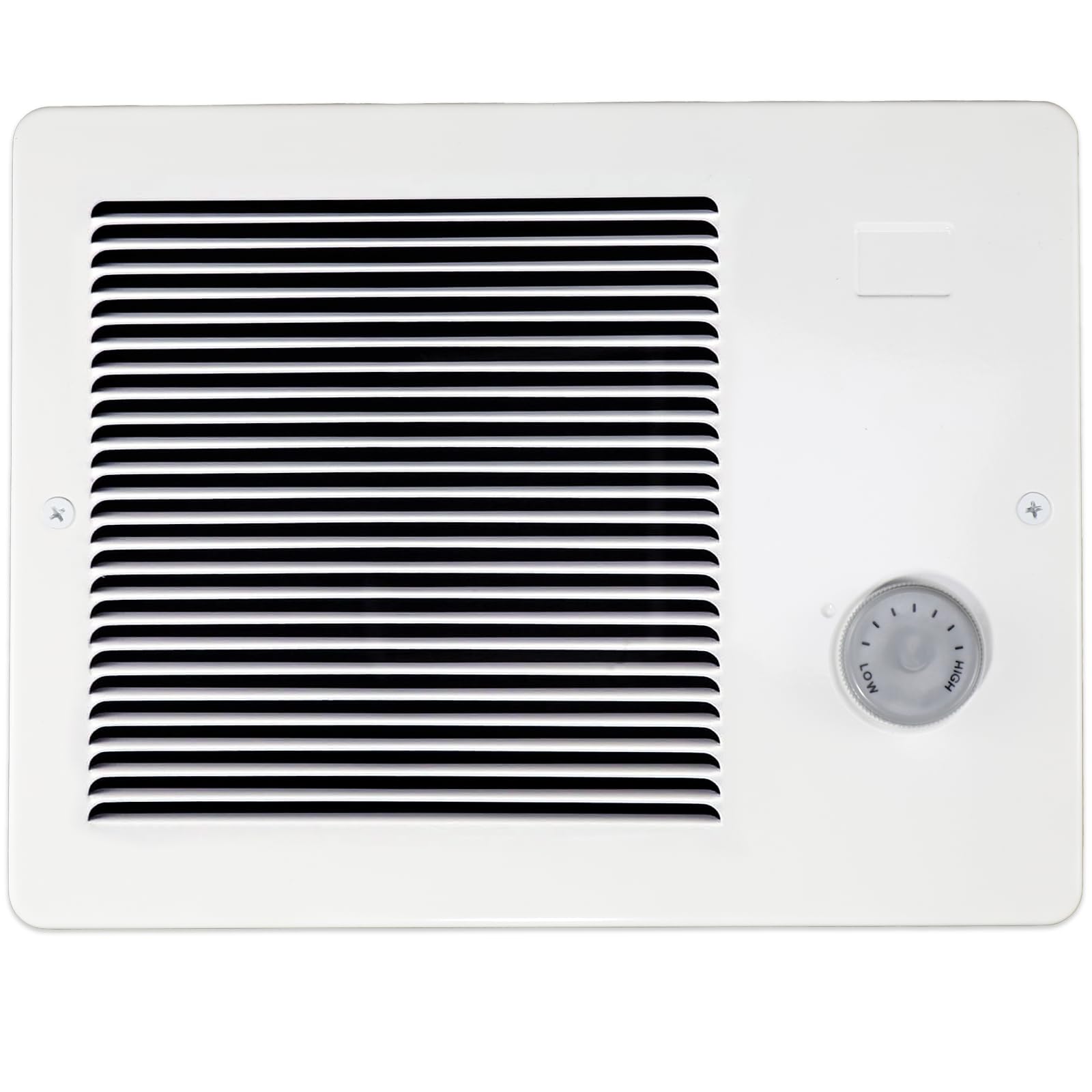 Amazon.com: White Grille Wall Heater with Built-In Adjustable ...