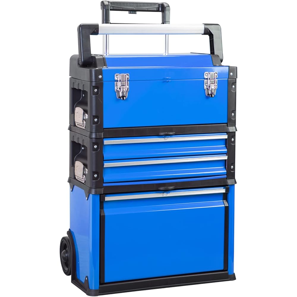 $26/mo - Finance BIG RED Stackable Rolling Tool Box Portable Metal ...