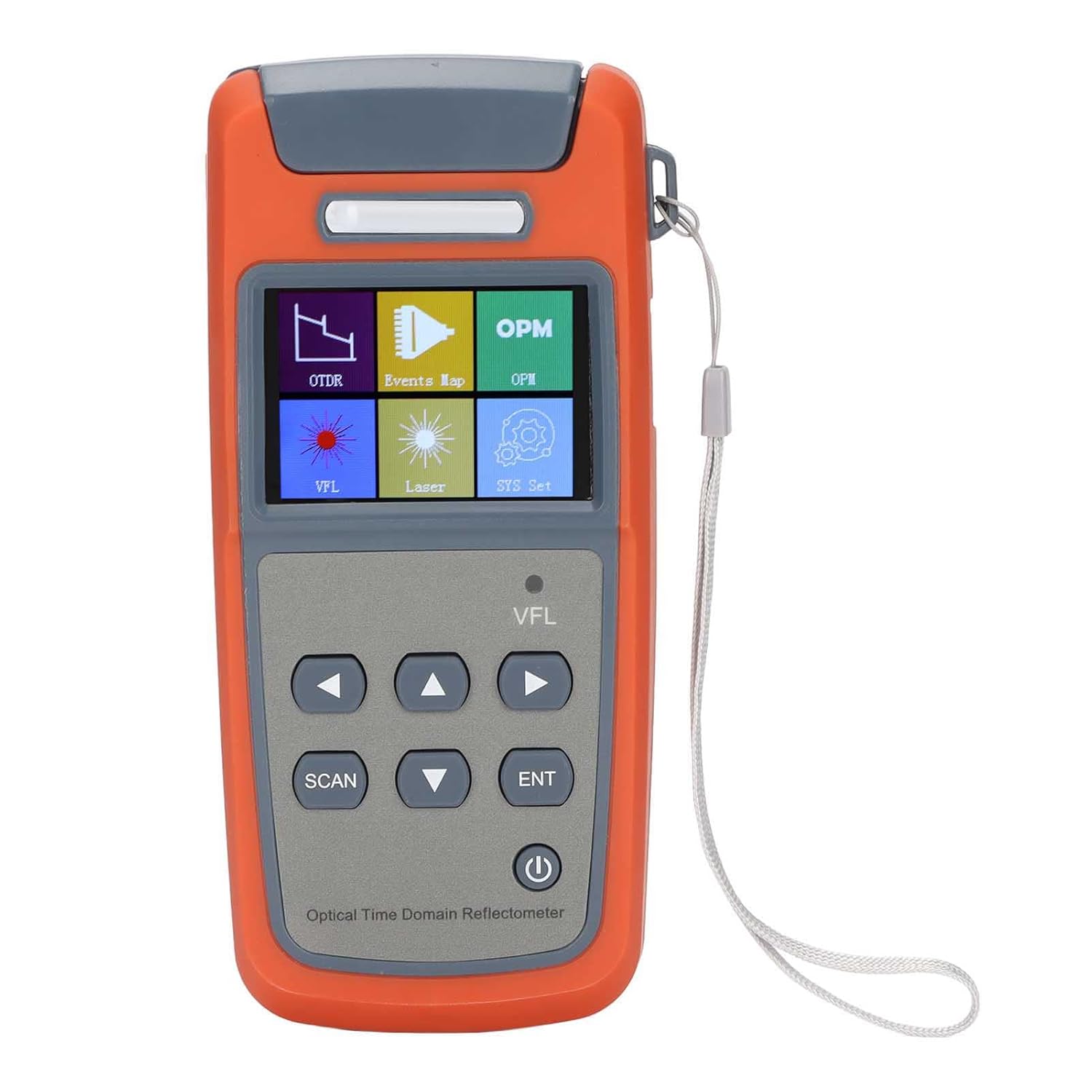 Optical Fiber Power Meter, 5 in 1 22dB Mulit Function Handheld Optical ...