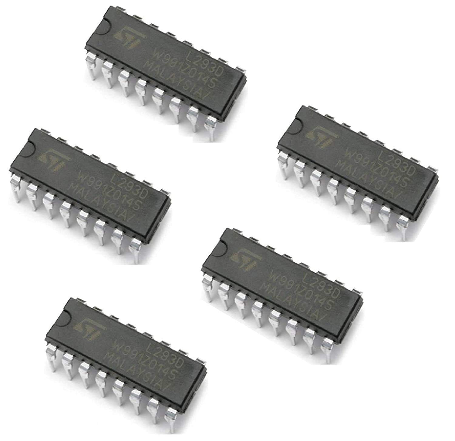 Buy Scriptronics L293D DIP 16-pin IC Stepper Motor Drivers Controllers ...