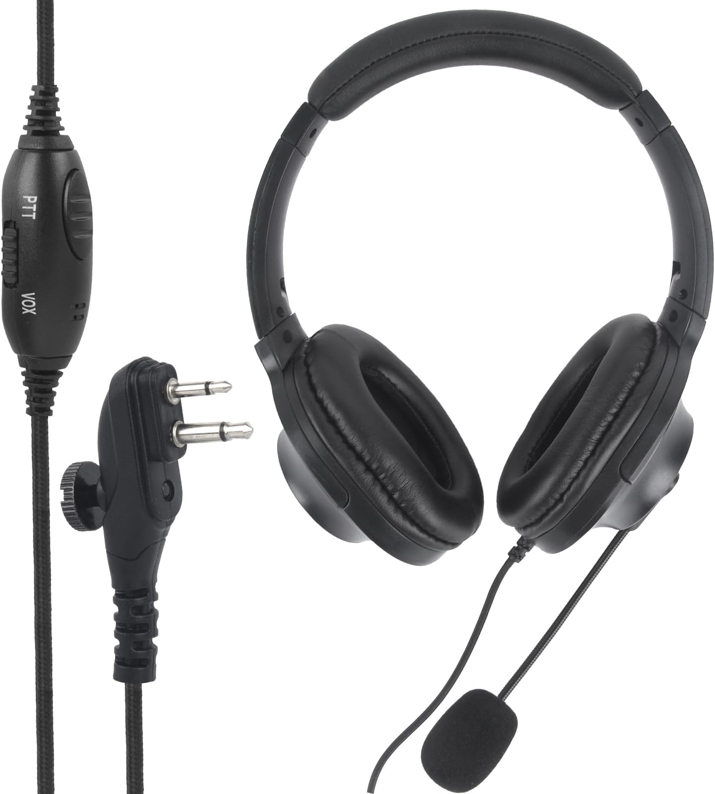 Amazon.com: JUYODE Noise Cancelling Overhead Headset Reduction ...