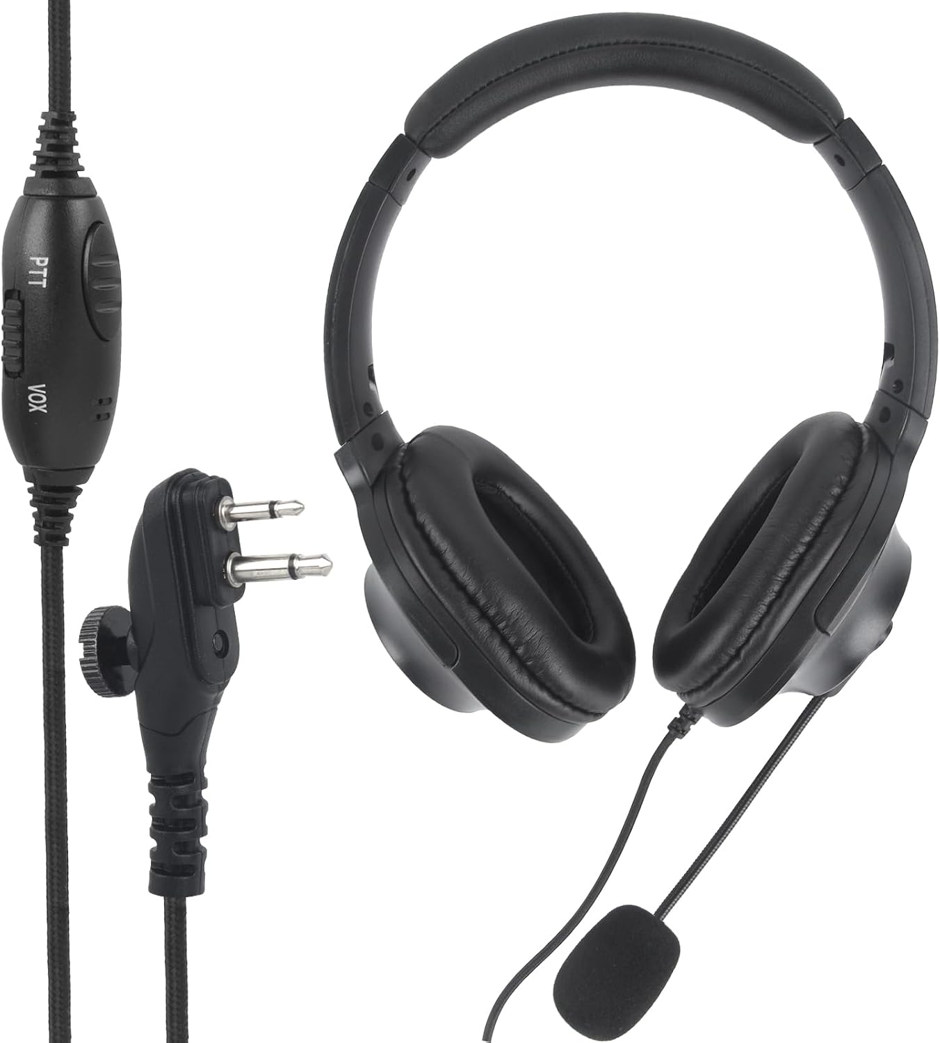 Amazon.com: JUYODE Noise Cancelling Overhead Headset Reduction ...
