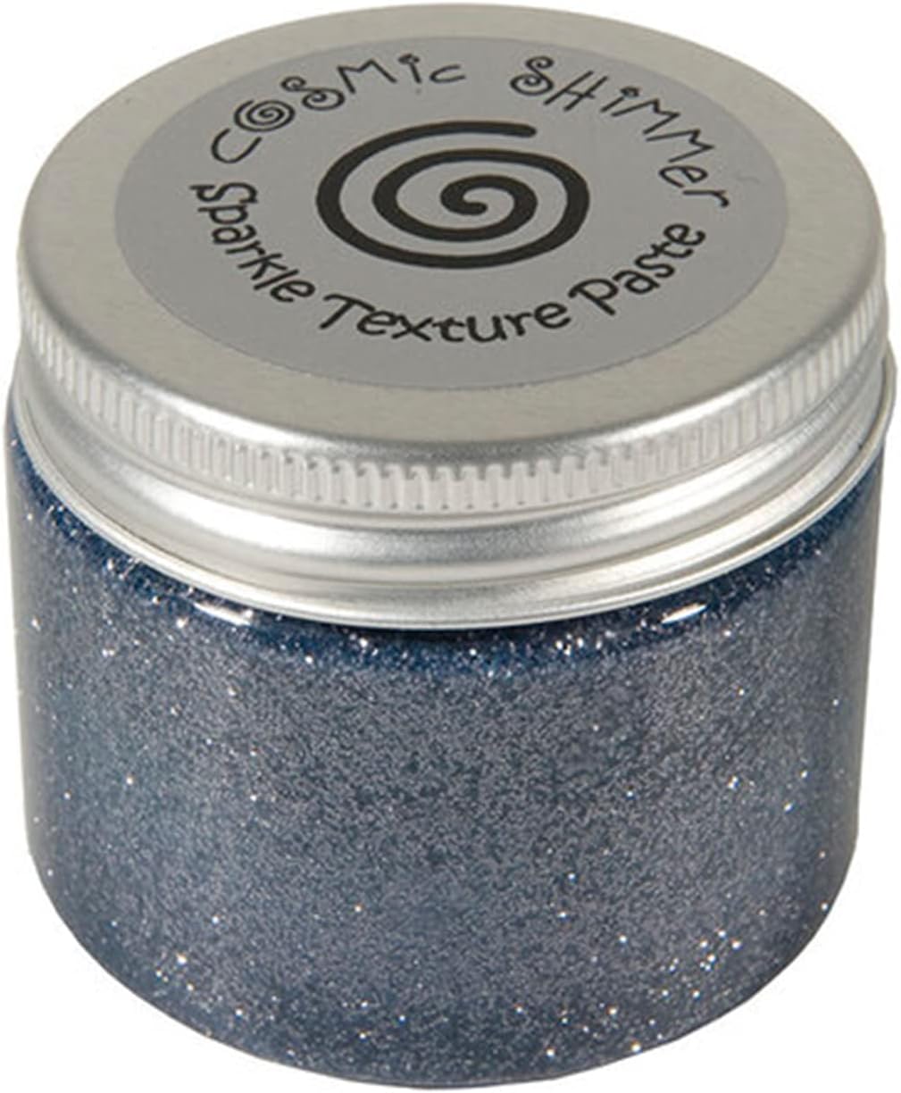 Cosmic Shimmer Sparkle Texture Paste Icicle Blue 50ml : Amazon.co.uk ...