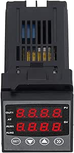 Amazon.com: Temperature Controller PID Digital Display Alarm Function ...
