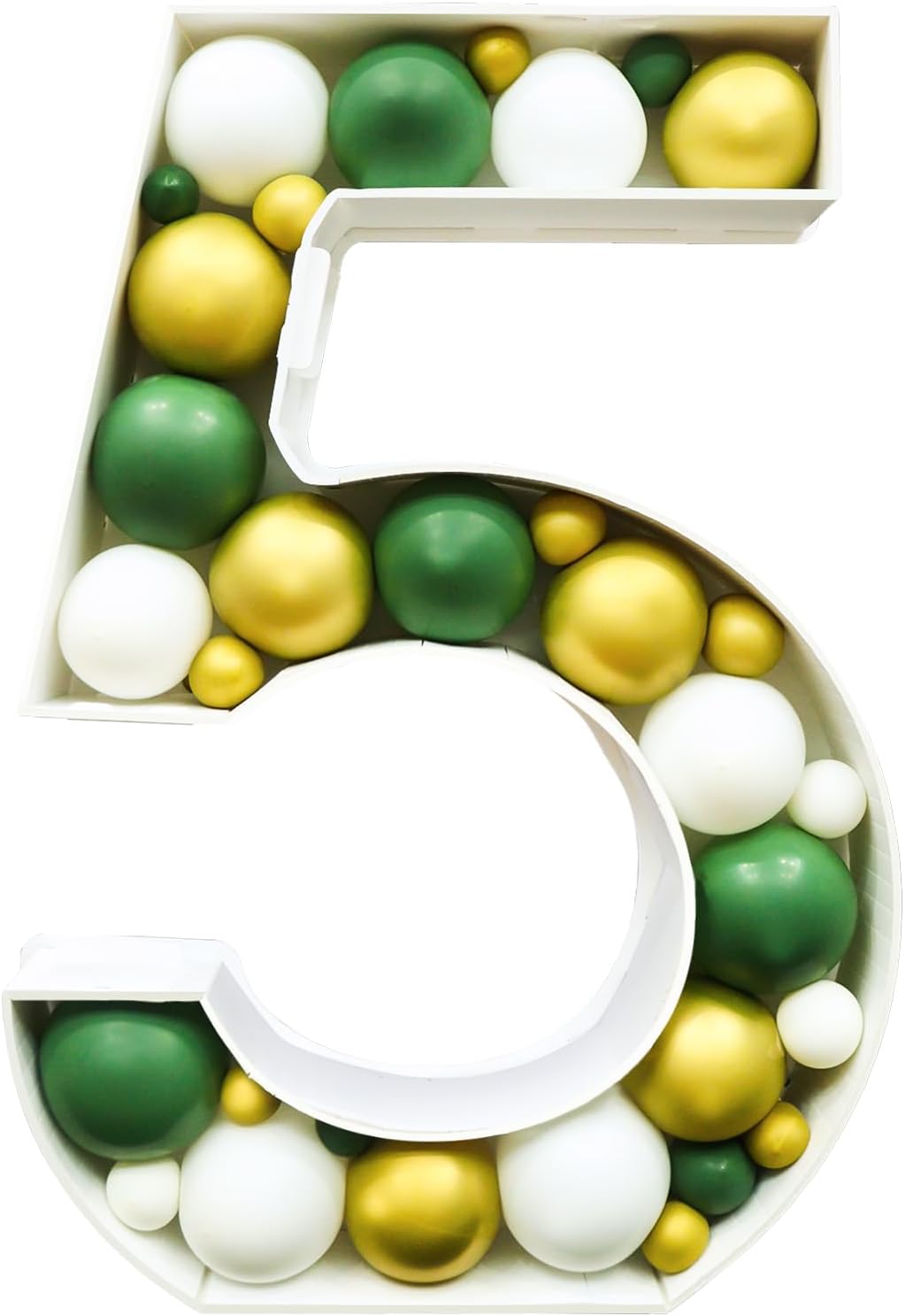 Amazon.com: 3FT Mosaic Numbers for Balloons, Ballon Number Frame for ...