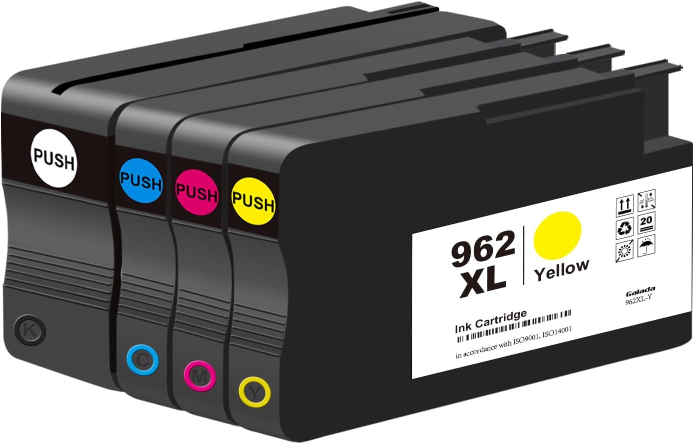 Amazon.com: Inkstellar 962XL 962 XL Ink Cartridges Combo Pack for 962 ...