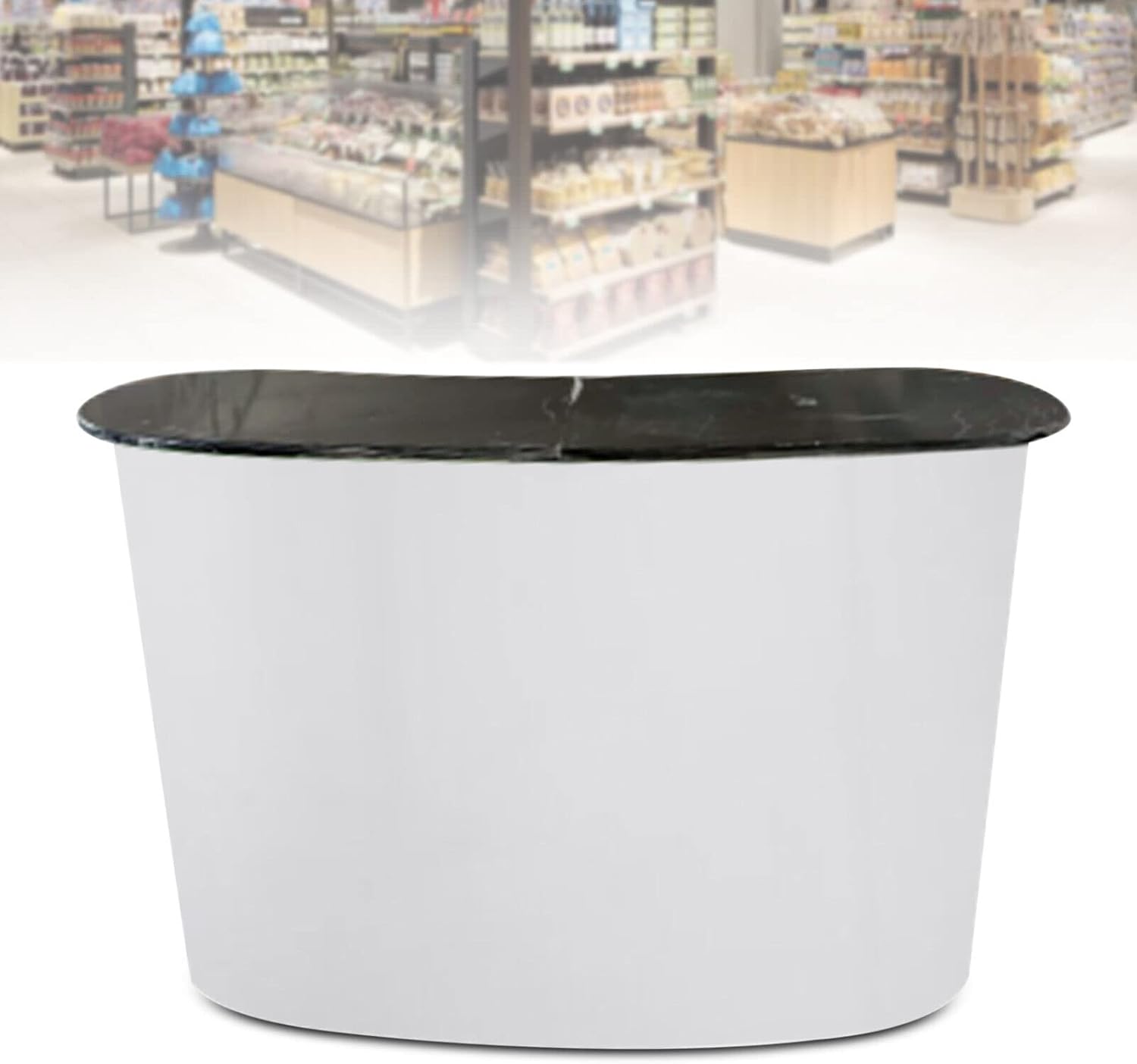 Amazon.com: Bazargame 51" Reception Desk,Trade Show Salon Reception ...