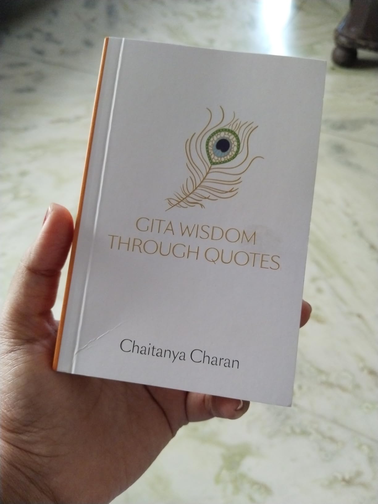 Gita Wisdom Through Quotes Book by Chaitanya Charan
