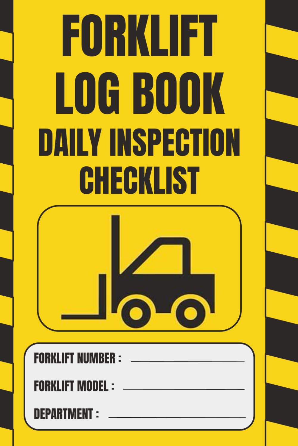 Buy Forklift Log Book with Daily Inspection Checklist: Maintenance and ...