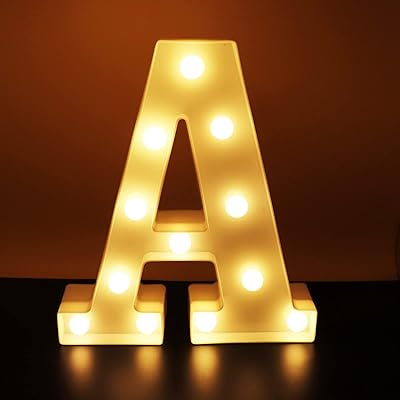 Amazon.com: Foaky LED Letter Lights Sign Light Up Letters Sign for ...