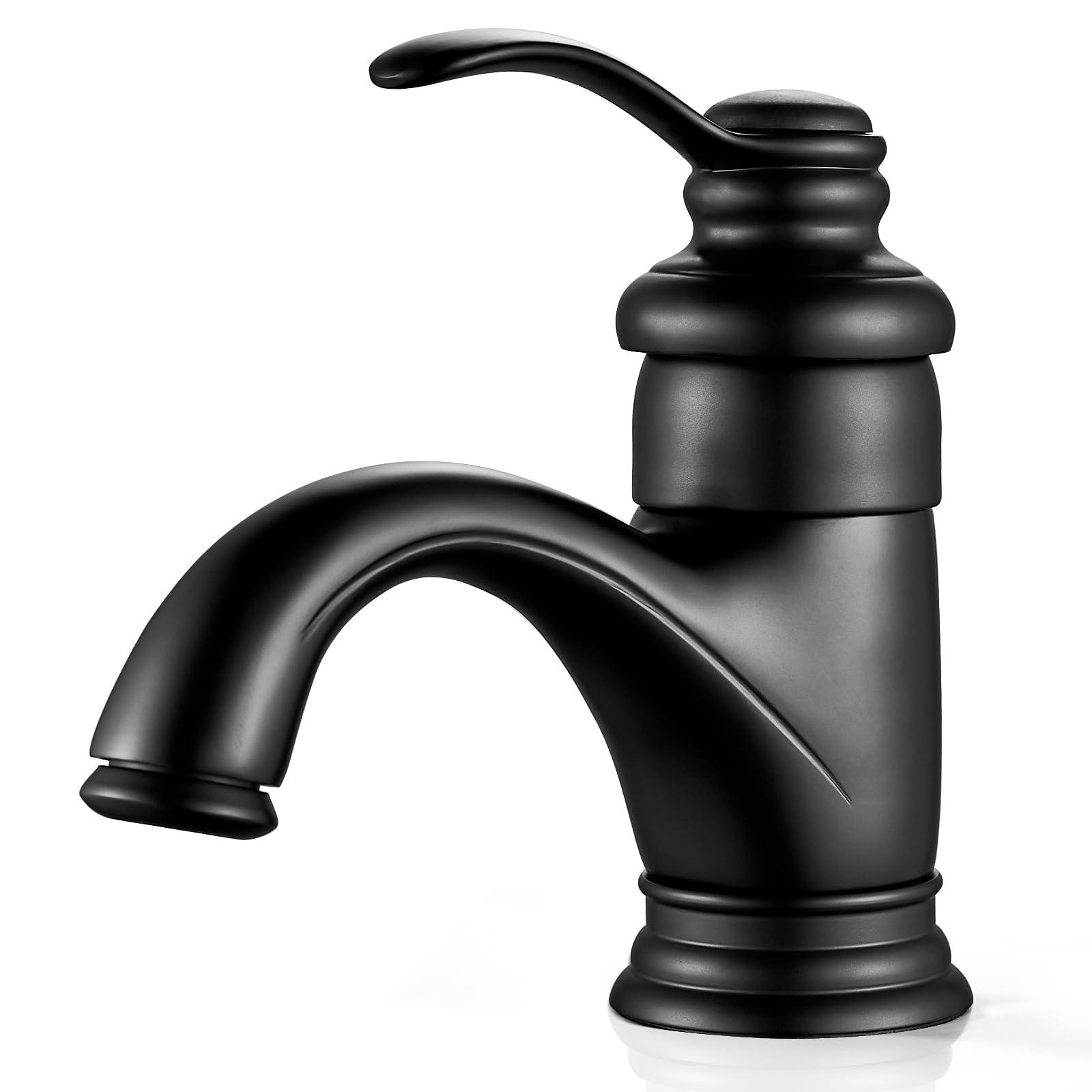 Vintage Bathroom Taps Antique Brass Retro Style Single Handle