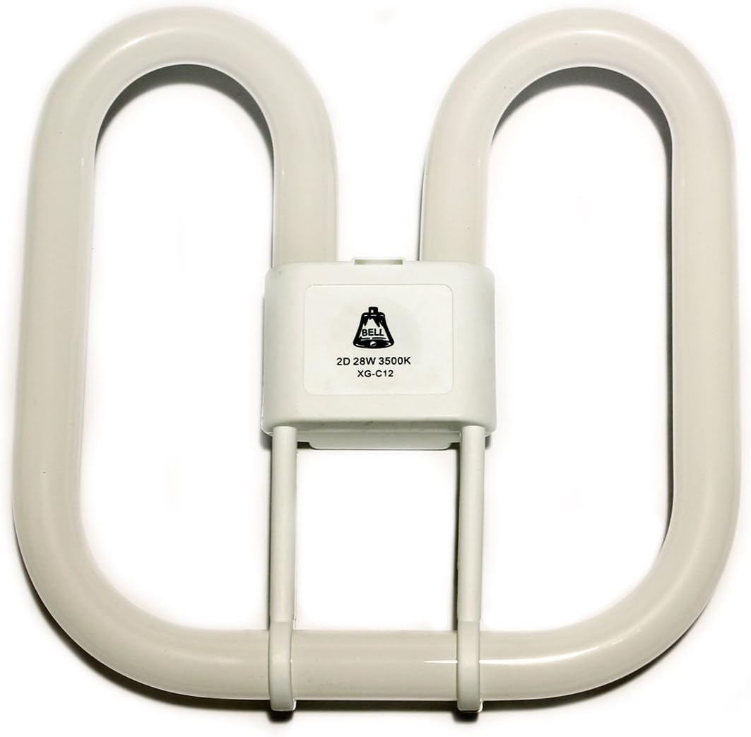 Bell 28w 2D Square 4-Pin Gr10q Cap Standard White (3500k) Compact ...