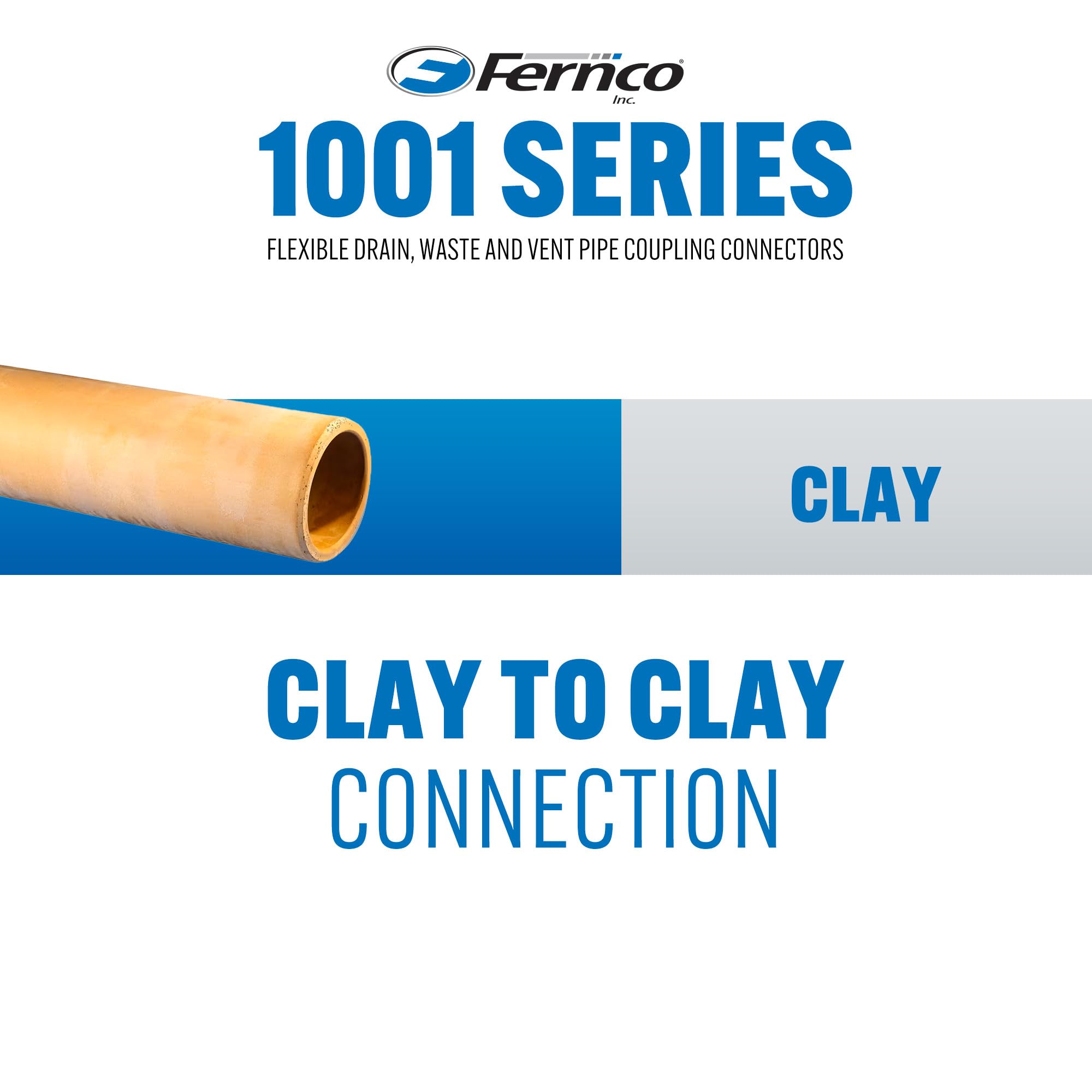 Snapklik.com : P1001-66 Flexible PVC Pipe Coupling For Clay To Clay ...