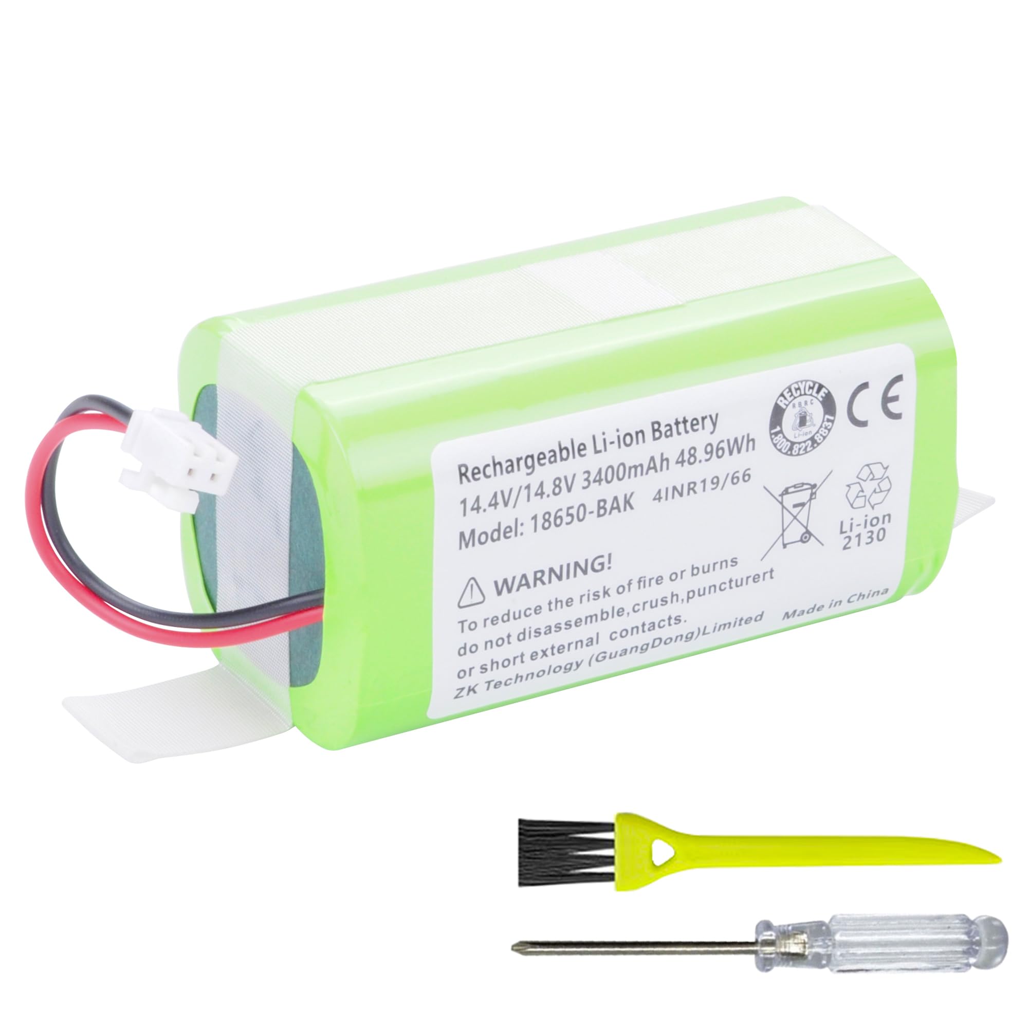 Amazon.com: Replacement RVBAT850 Battery for Shark Ion R75, R85, S87 ...