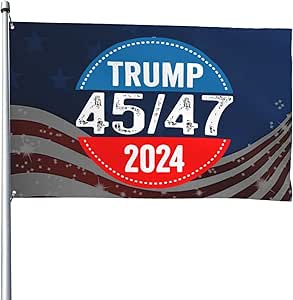 Amazon.com : Trump 45 47 2024 president Flag 4X6 Feet - Vivid Color and ...