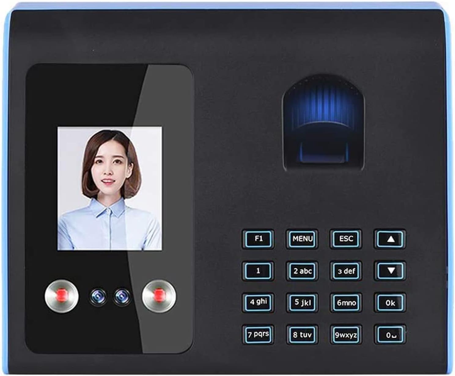 Amazon.com: Time Clocks for Employees Small Business, Face Recognition ...