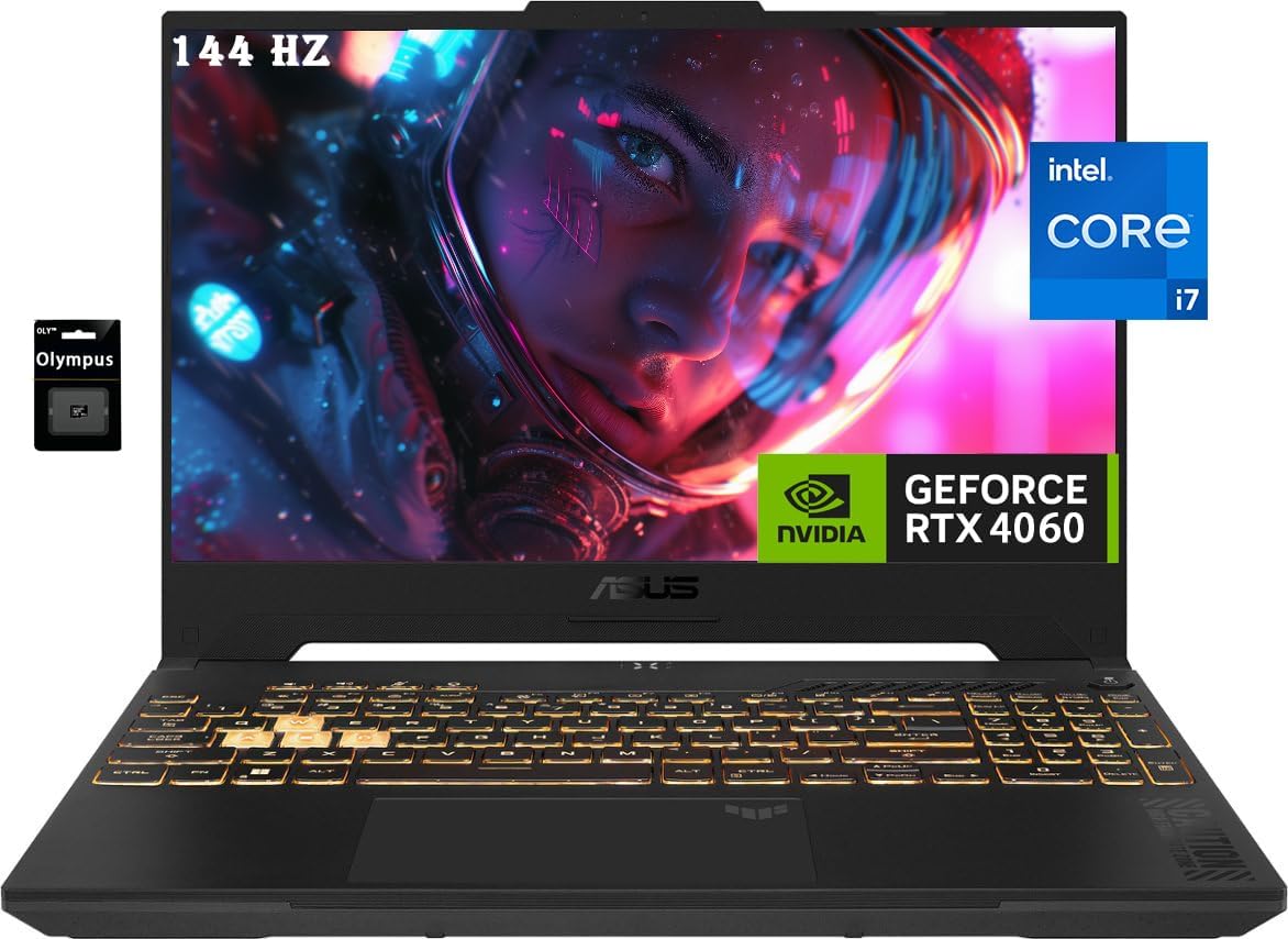 Amazon.com: ASUS TUF F15 Newest Gaming Laptop, 15.6" FHD 144Hz FHD ...