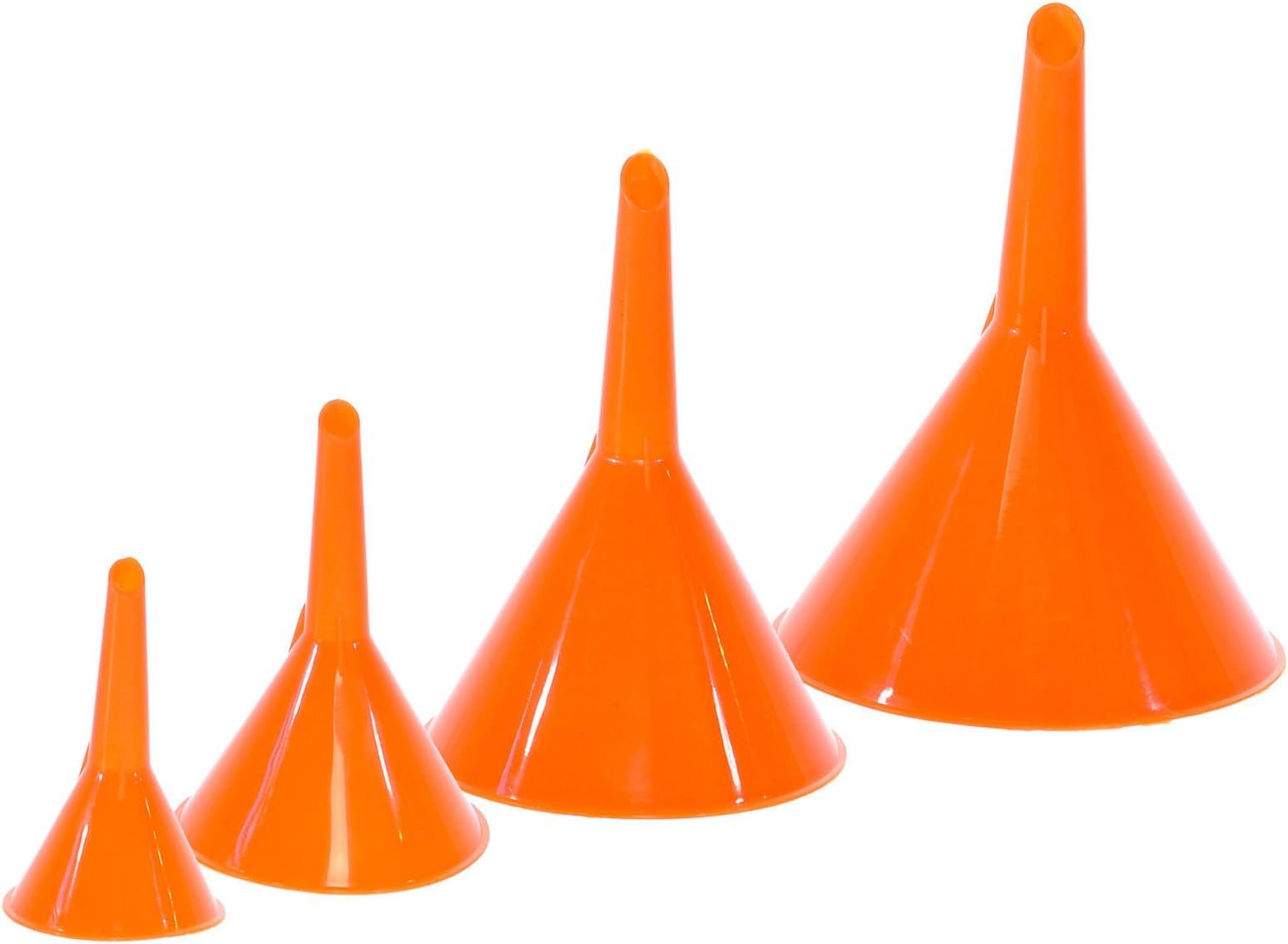 Amazon.com: Funnels Variety Set of 5 Mini, Small to Larg Plastic Funnel ...