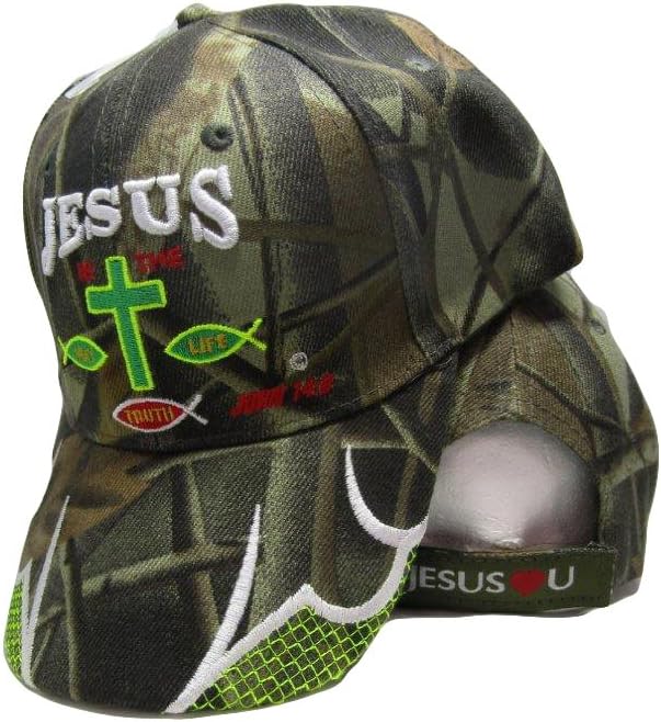 AES Jesus is The Way Life Truth Christ Christian Camo Camouflage ...
