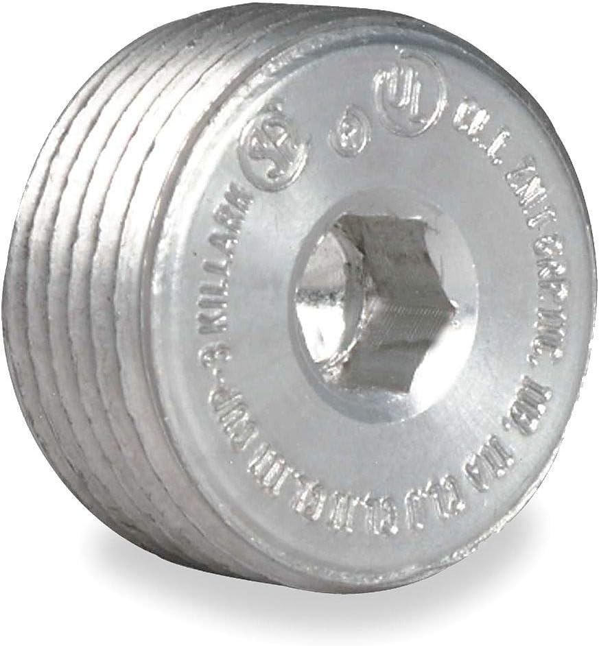 Amazon.com: Killark Recessed Plug, Aluminum, Male Connection, 3/4 ...