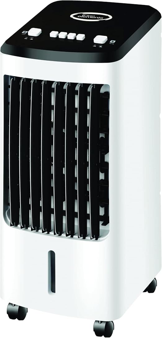 FINE ELEMENTS Fan Cooler & Humidifier Portable, 4L Water Tank, Ice Tray ...