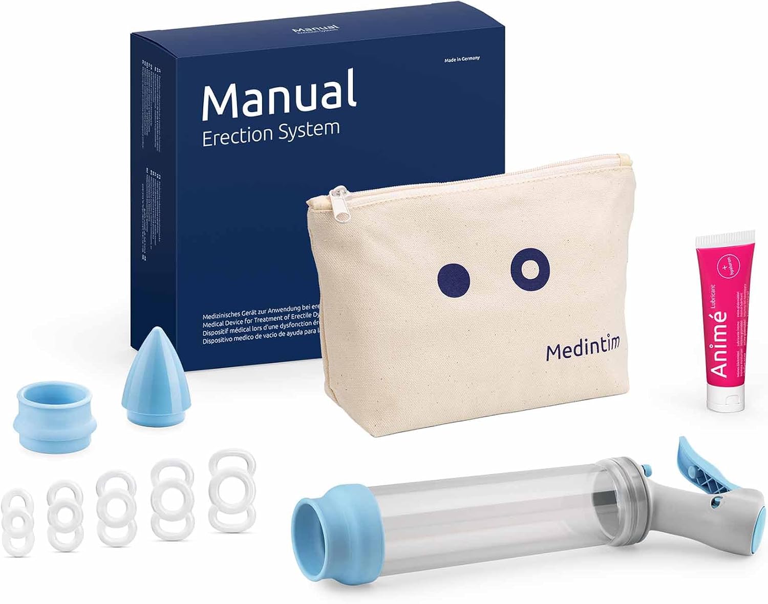 Medintim Manual MES - Pompe à pénis manuelle Premium pour érection ...